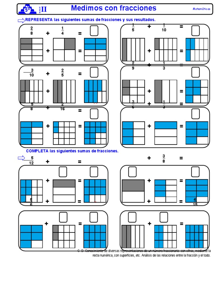 Medimos Con Fracciones | PDF | Matemáticas | Aritmética