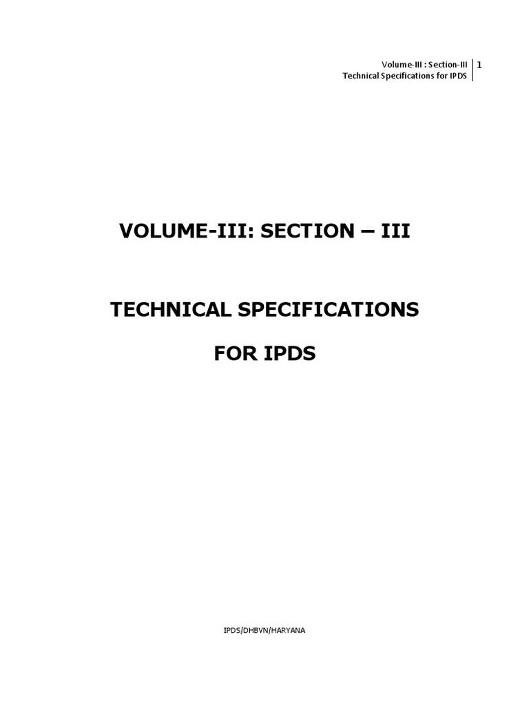 Vol III Ted 300 Section III | Download Free PDF | Transformer ...