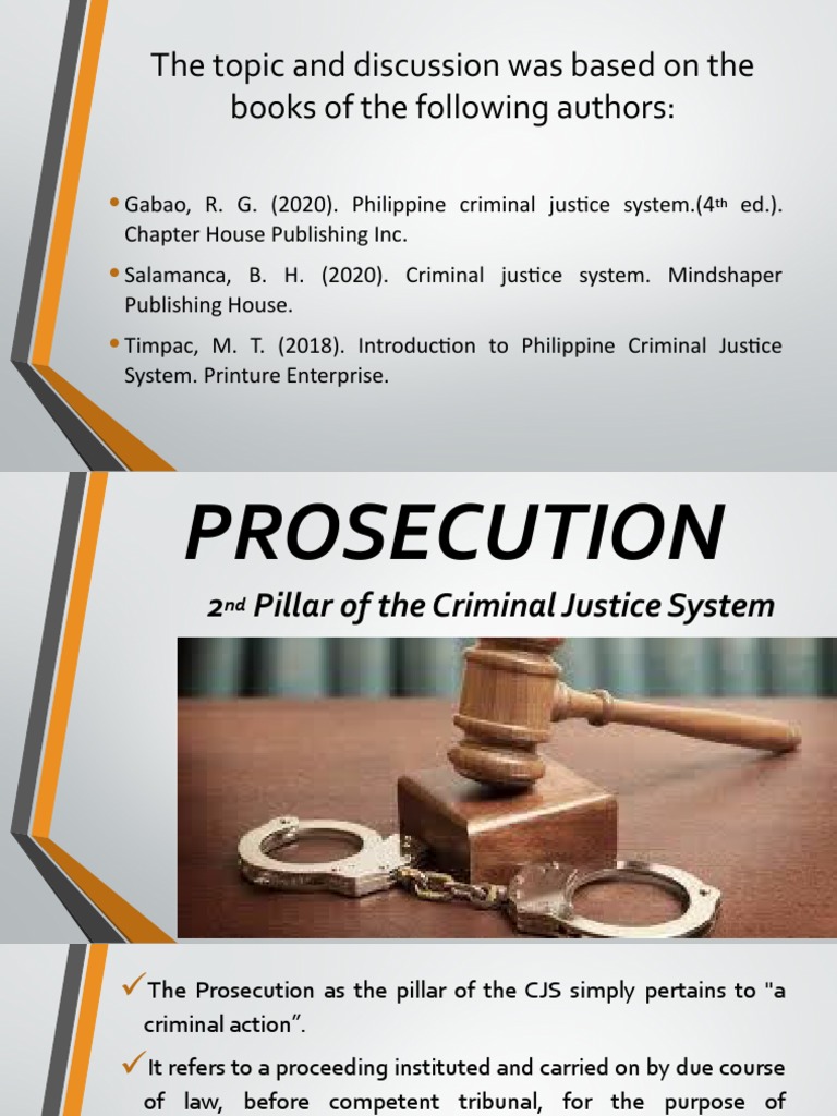 Prosecution Pillar PPP | PDF | Prosecutor | Bail