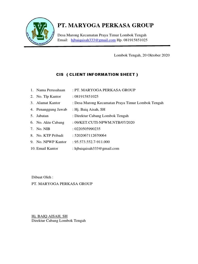 CIS Dan Bank Koordinat | PDF