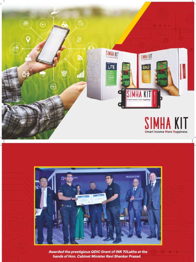 SIMHA Kit | PDF | Mobile App | Tractor