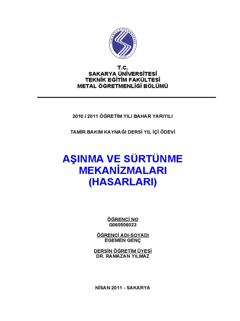 Ornek Odev Kapagi | PDF