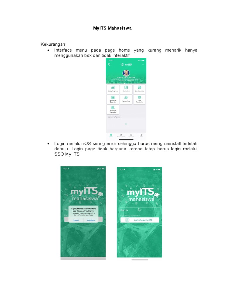 MyITS Mahasiswa | PDF | Karier & Perkembangan | Ilmu Sosial