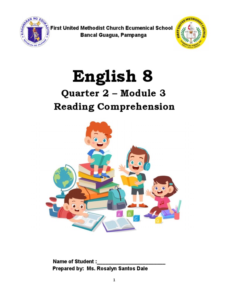 English 8: Quarter 2 - Module 3 Reading Comprehension | PDF | Graphics ...