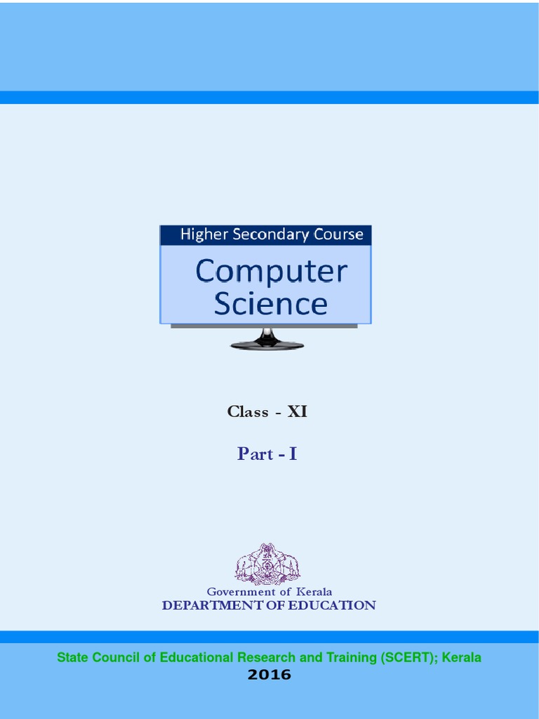 Part - I: Class - XI | PDF | Integer (Computer Science) | Algorithms Part - I: Class - XI | PDF | Integer (Computer Science) | Algorithms