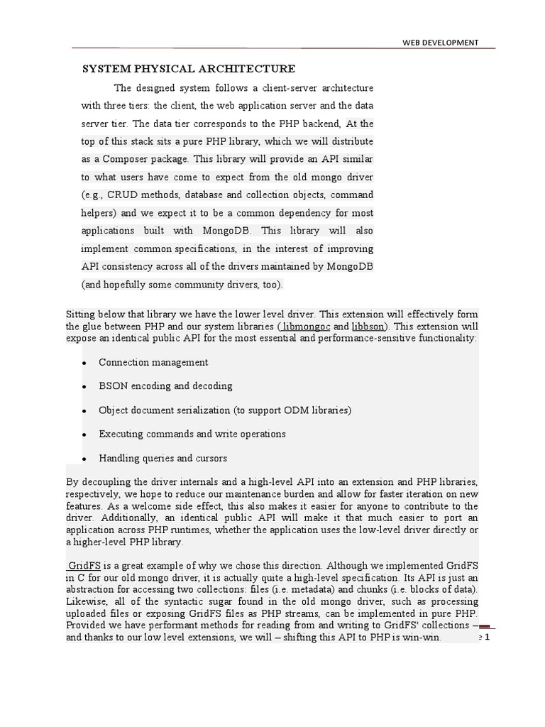 System Physical Architecture | PDF | Internet & Web | World Wide Web