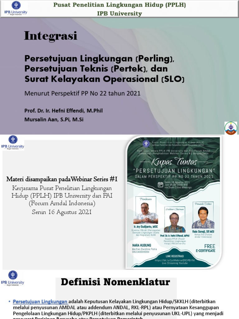 Integrasi Perling-Pertek-SLO - (16 Agust 2021) - Final | PDF
