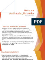 Pendo Kuu La Yesu Mamajusi Choir Lyrics | PDF