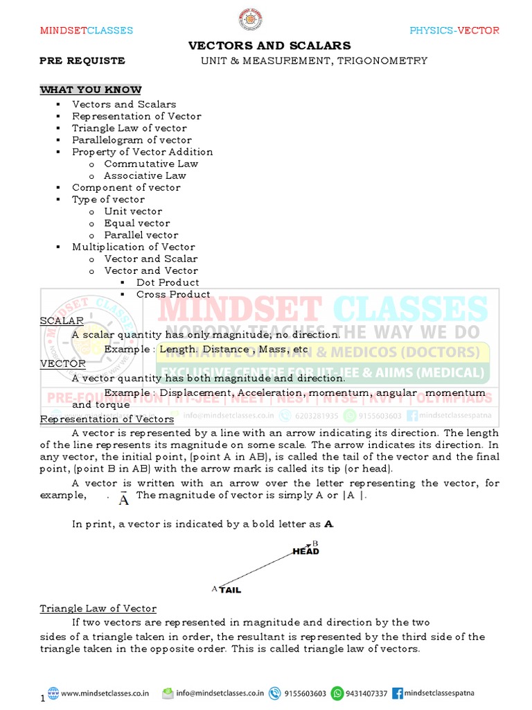 Motion in Straight Line | PDF | Euclidean Vector | Physics