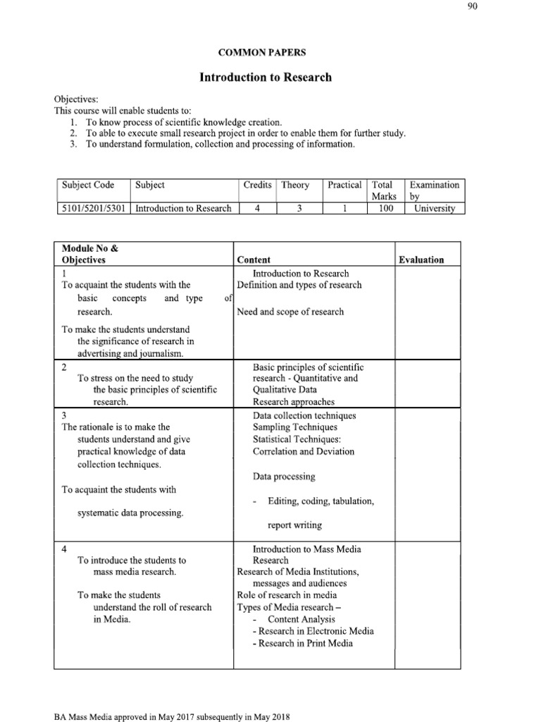 Introduction To Research | PDF