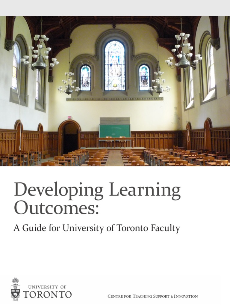 Developing Learning Outcomes Guide Aug 2014 | Download Free PDF | Educational Assessment | Learning
