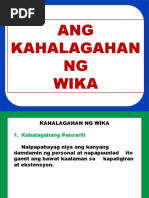 Mga Halimbawa NG Salitang Lalawiganin Delete | PDF