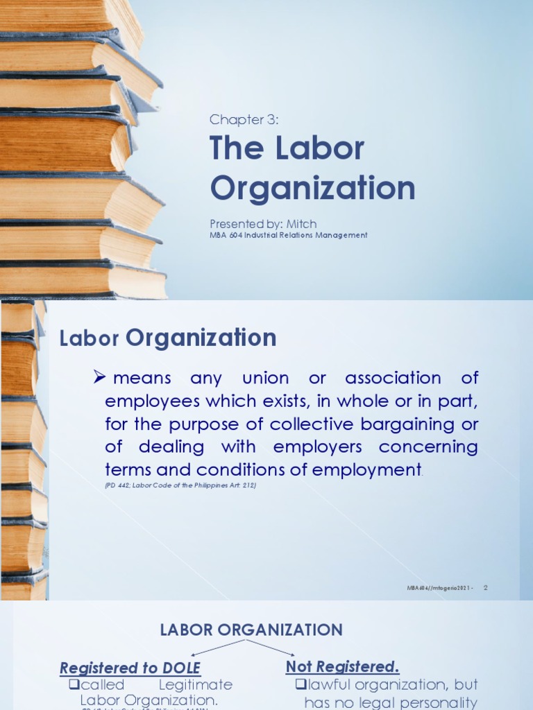 The Labor Organization | PDF | Trade Union | Collective Bargaining
