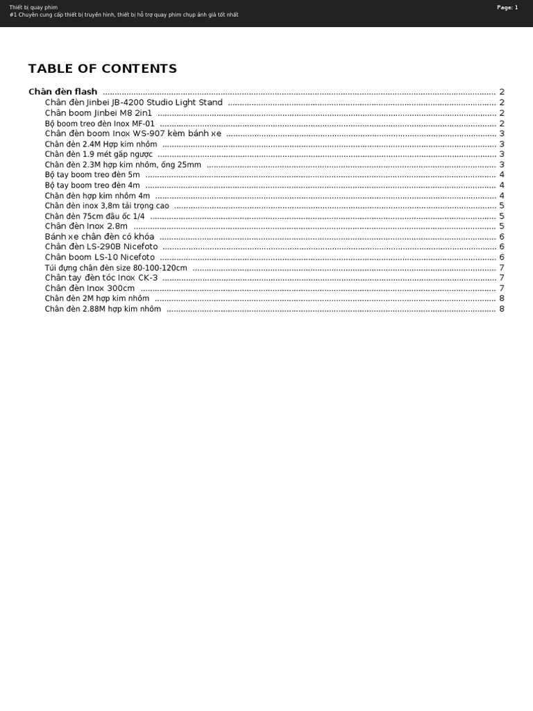 Chan Den CATALOG | PDF