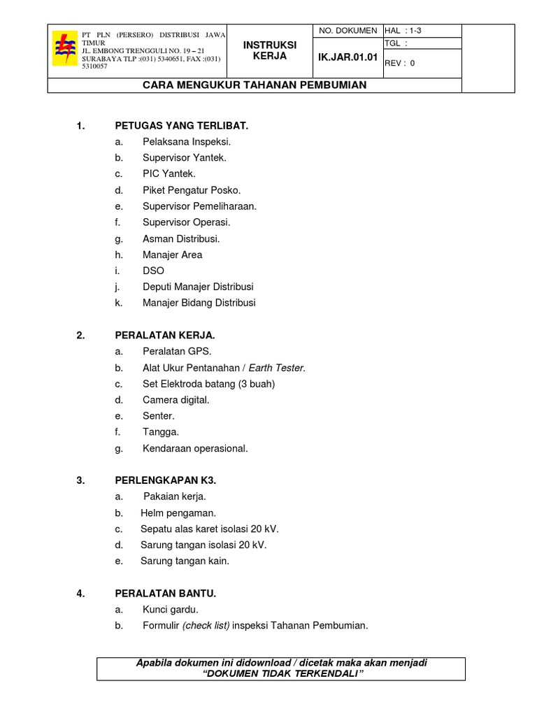 Mengukur Tahanan Pembumian | PDF Mengukur Tahanan Pembumian | PDF