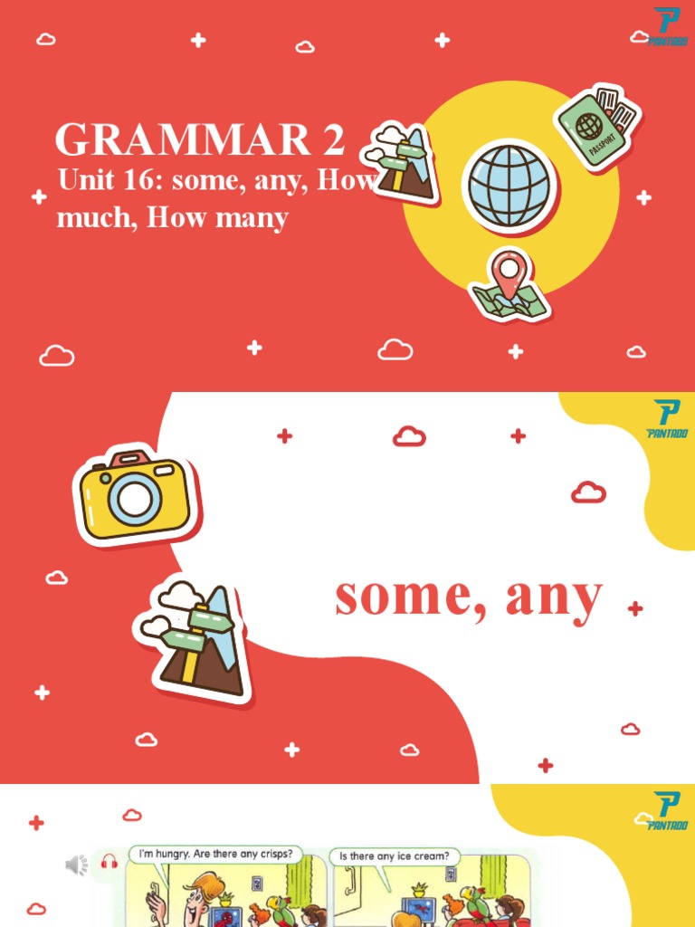 NEW GRAMMAR TIME 2 - Unit 16 - Some, Any, How Much, How Many | PDF ...