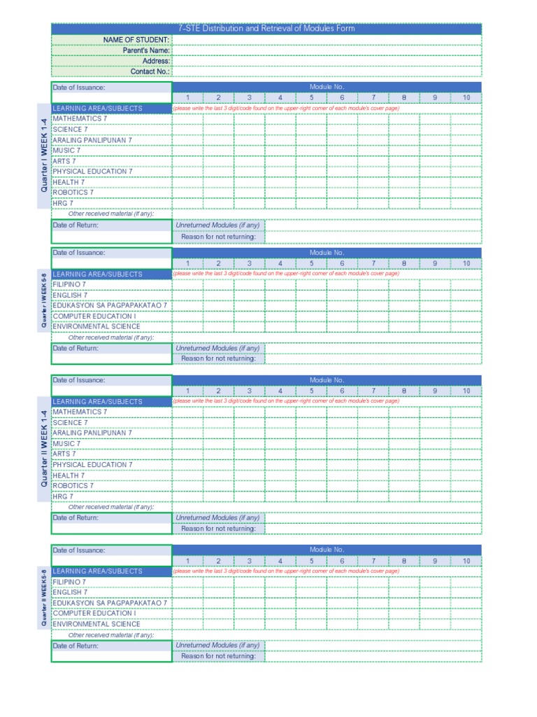 Module DIstribution Form | PDF | Computing | Science