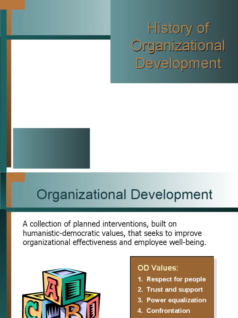 Evolution of Organizational Development | PDF | Organization ...