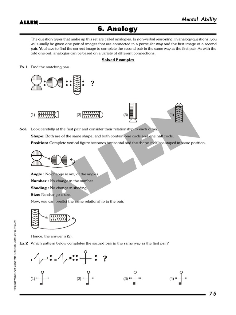 Material 1 1632917117 | PDF | Shape | Analogy