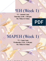 MAPEH 6 Q2 Week 1 | PDF | Scale (Music) | Drawing