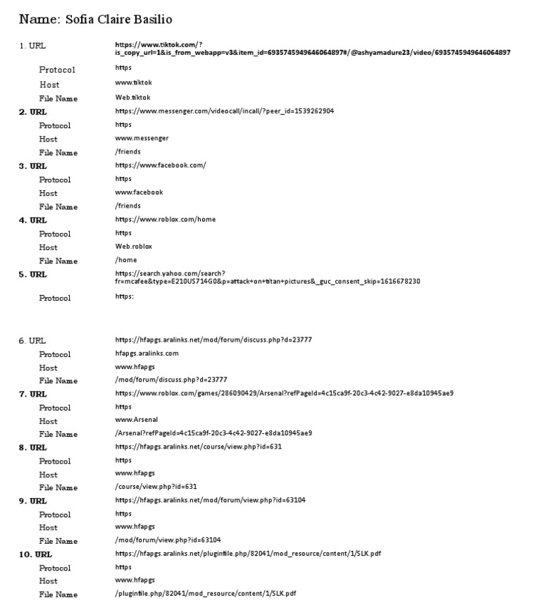 Hands-On Activity 1 | PDF