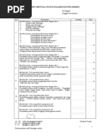 Penilaian MMSE untuk Fungsi Kognitif | PDF