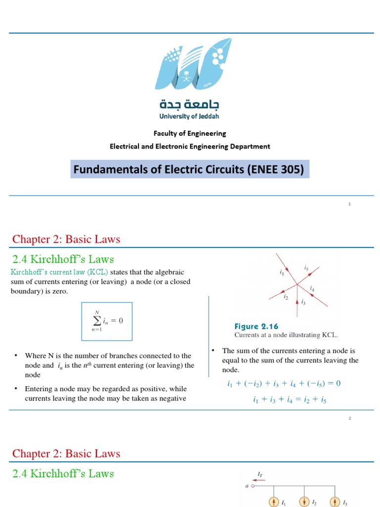 Fundamental of Electrical Circuits Lecture-4&5 | PDF | Electrical ...