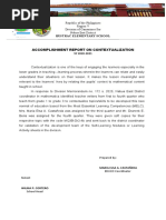 PPAs Monitoring Report - Progress Monitoring Report | PDF | Learning | Educational Technology