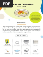 GL280 Making Seeded Pour Plates and Lawn Plates | PDF | Agar | Biology