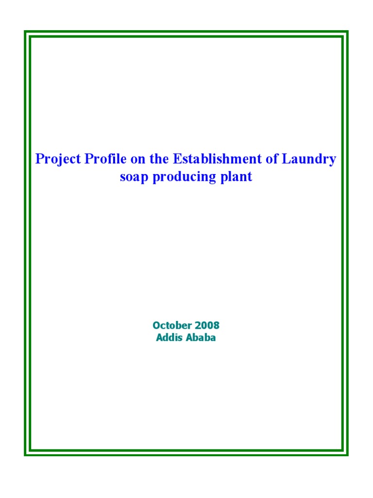 project-profile-on-the-establishment-of-laundry-soap-producing-plant