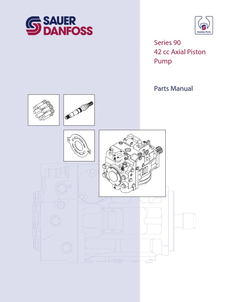 Series 90 42cc Pump - PM - 520L0838 - Rev BB - April 2008 | PDF | Pump ...