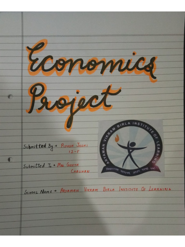Economics Project Work On Minimum Support Price | PDF
