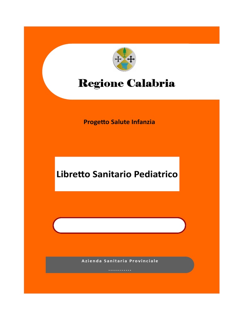 Libretto Pediatrico | PDF