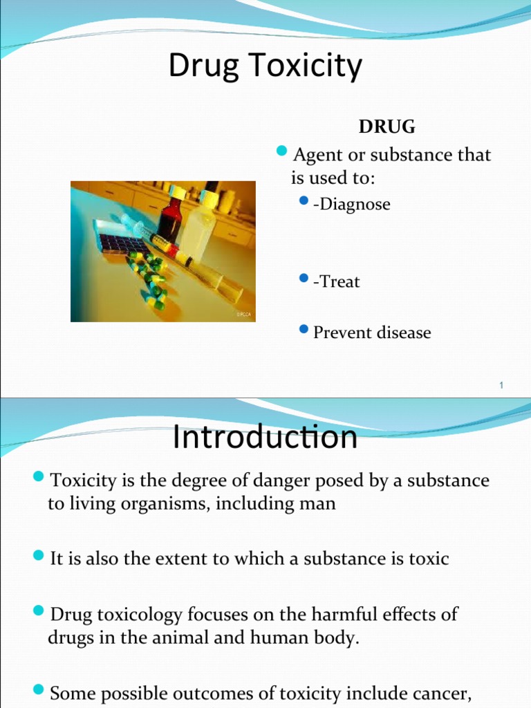 Drug Toxicity | PDF