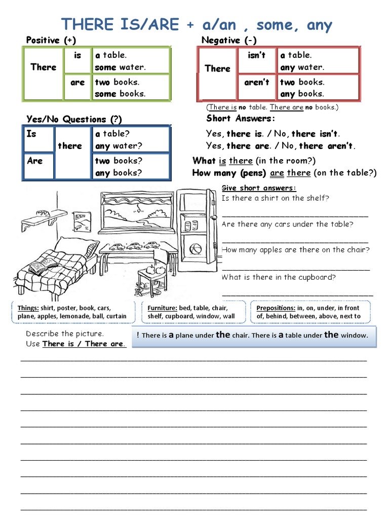 There Is There Are Grammar Drills Grammar Guides 71326 | PDF | Grammar ...