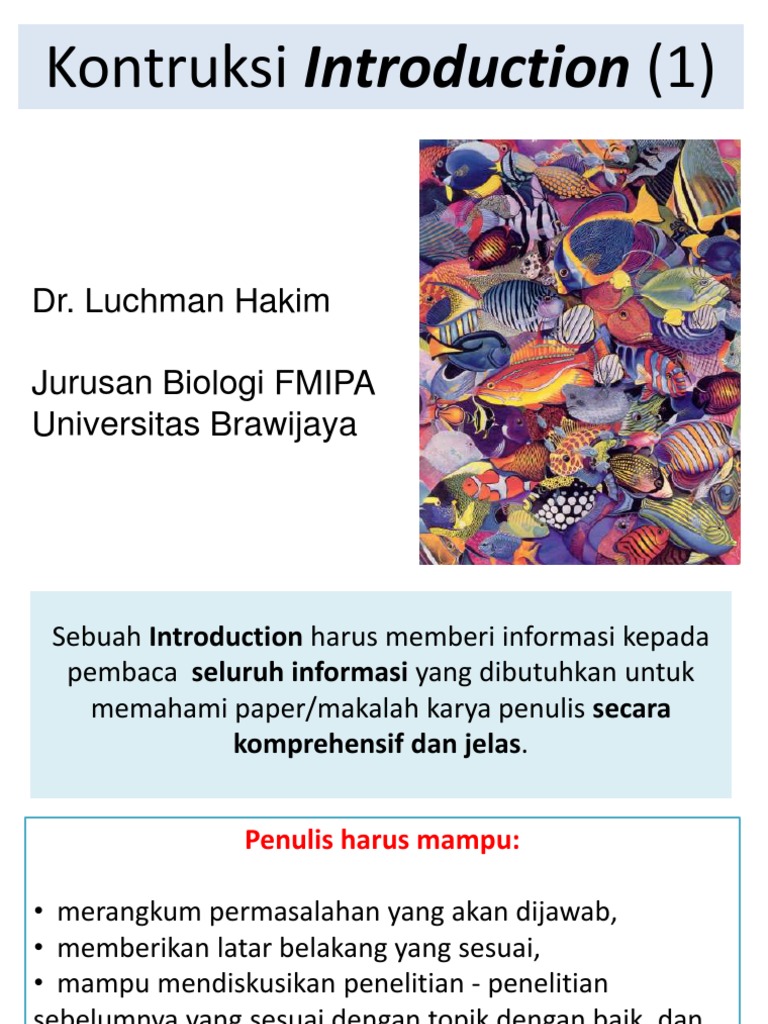 Graduate Writing 4 PDKLP Introduction1 | PDF