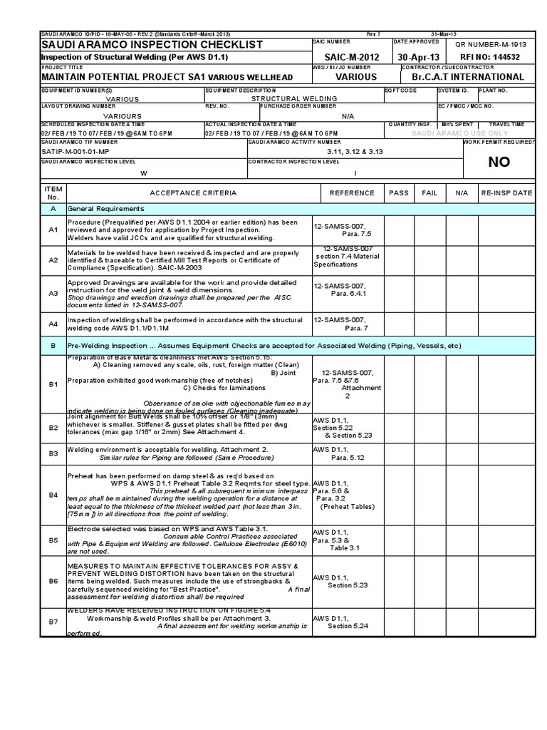 Saic-M-2012 Rev 7 Structure | PDF | Construction | Welding