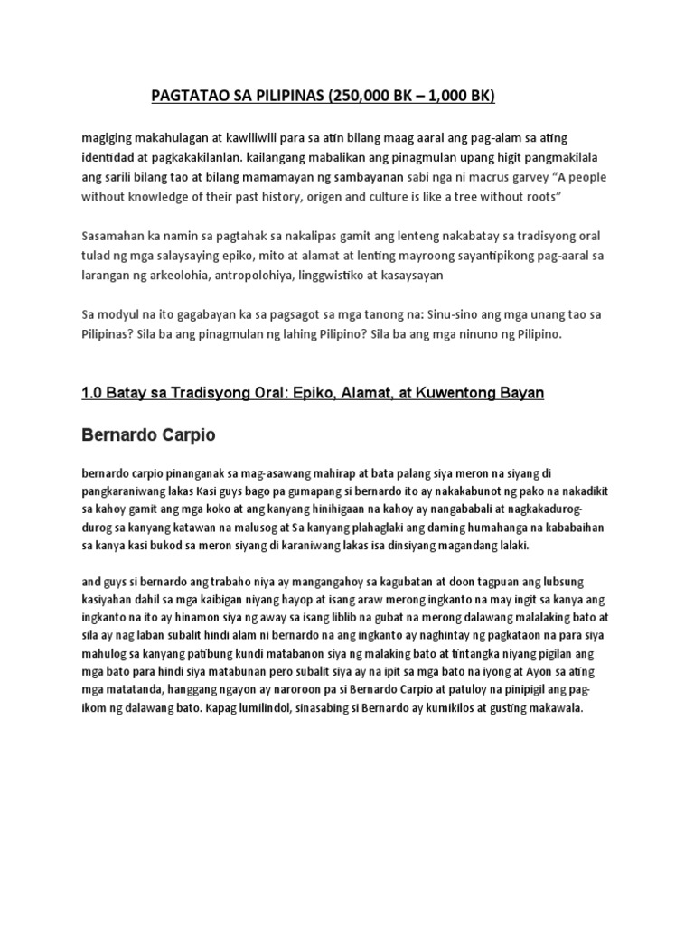 Pagtatao Sa Pilipinas | PDF