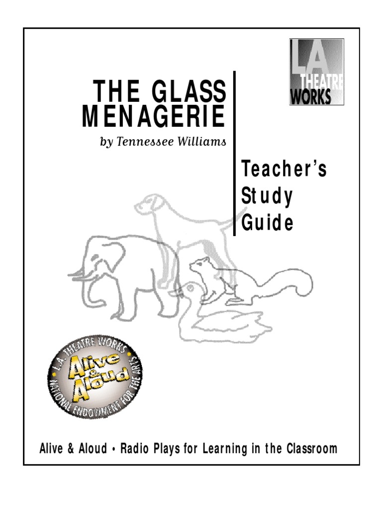 Glass Menagerie Teacher's Study Guide | PDF