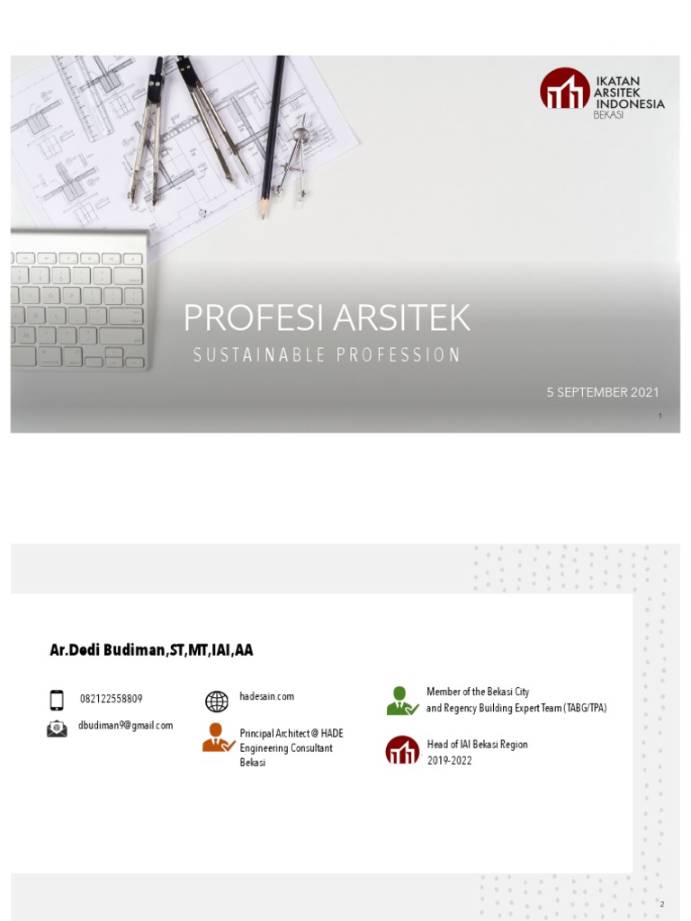 Profesi Arsitek | PDF