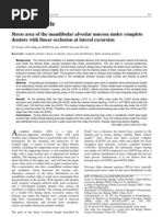 Monoplane Occlusion Summary Review | PDF | Dentures | Tooth