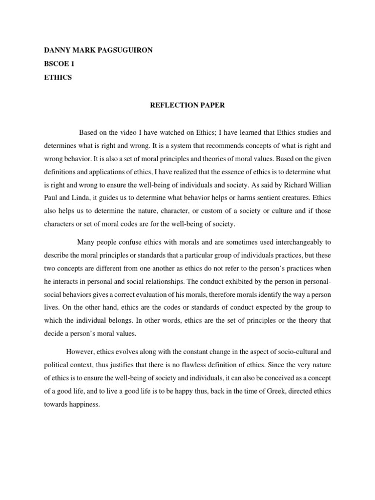 Understanding Ethics: Key Concepts Explained | PDF | Morality | Rights