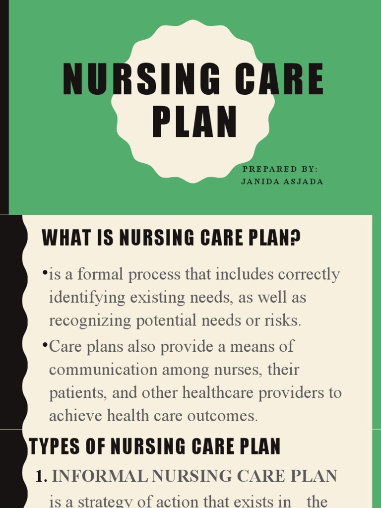 Nursing Care Plan Guide for Holistic Patient Care | PDF | Nursing ...