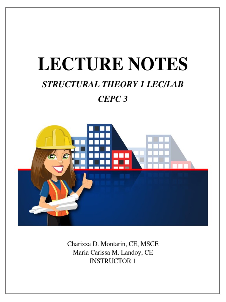 Structural Theory Lecture Notes | PDF | Bending | Truss