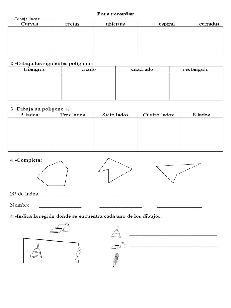 Actividades de Dibujo Geométrico | PDF