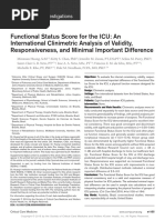 FSS-ICU: Validity and Scoring Guide | PDF | Validity (Statistics ...
