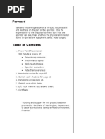 PRACTICE TEST Forklift TLILIC0003 Trainers Copy With ANSWERS 1 1 | PDF