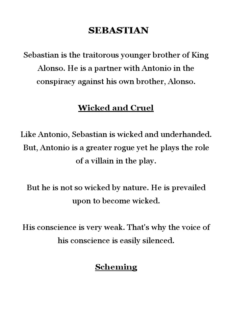 SEBASTIAN | PDF | Classics