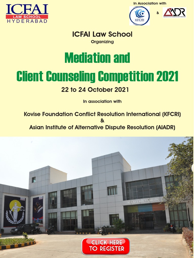 Mediationand Client Counseling Competition 2021 | PDF | Mediation ...