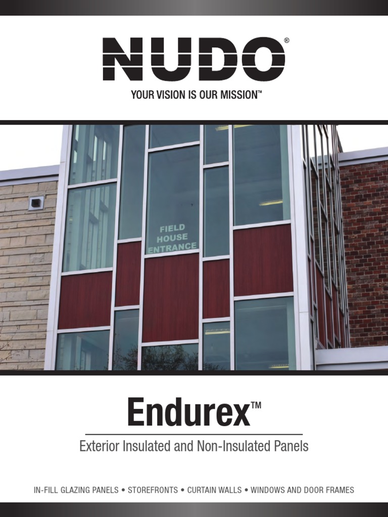 Endurex: Exterior Insulated and Non-Insulated Panels | PDF | Sheet ...